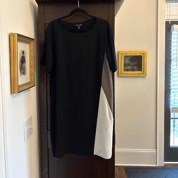 Eileen Fisher | Dresses | Eileen Fisher Color Block Dress | Poshmark